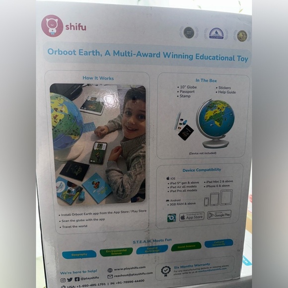 Toys | Shifu Orboot Interactive Globe Educational Kids Toy New | Poshmark